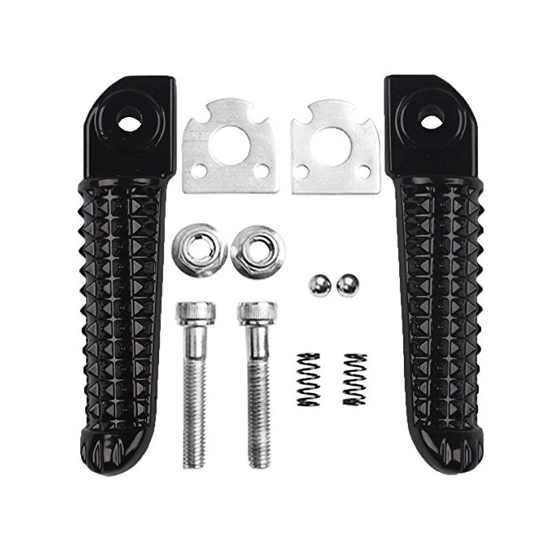 Rear Passenger footrest Foot Pegs For Yamaha YZF R1 2002-2014 YZF-R6 ...