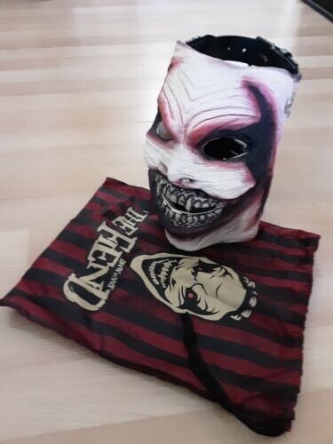 WWE Bray Wyatt Fiend Mask - Authentic, with leather straps. | eBay