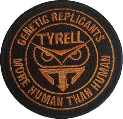 Blade Runner Tyrell Genetic Replicant More Than Human Than Human Patch ...