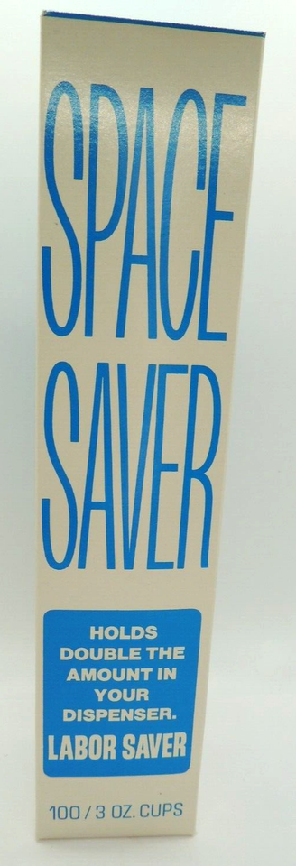 Vintage Lot of DIXIE Water Cups Space Saver No.45 NOS 100 Count/3 oz ea ...