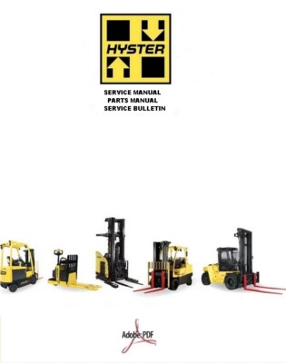 HYSTER-Forklift-Service Manual-Parts Manual-All Models | eBay