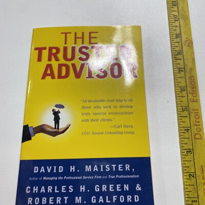 The Trusted Advisor - David H. Maister (Paperback, 2000) | eBay