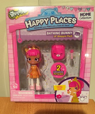 Shopkins Happy Places Bathing Bunny Lippy Lulu Lil Shoppie 2 Exclusive ...