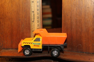 1995 Remco Metal and Plastic Blizzard Boss Dump Truck with Snow Plow | eBay
