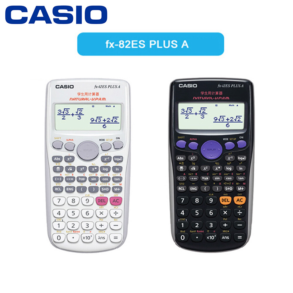 CASIO FX-82ES Plus A Scientific Calculator 252 Functions Engineering ...