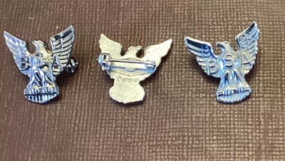 Vintage Sterling Silver Boy Scouts Of America Winged Eagle Pin BSA | eBay