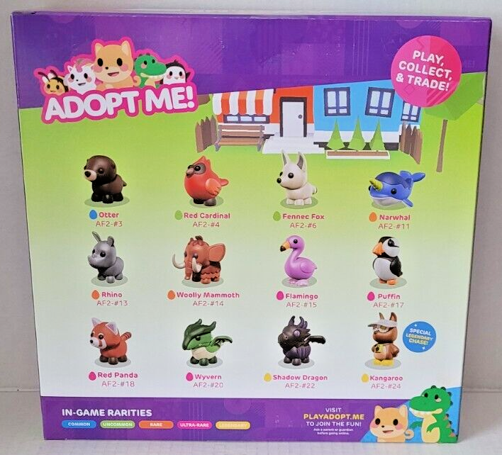 Adopt Me Pets Multipack Series 1 Mini Figures 12 Pets Exclusive Virtual ...