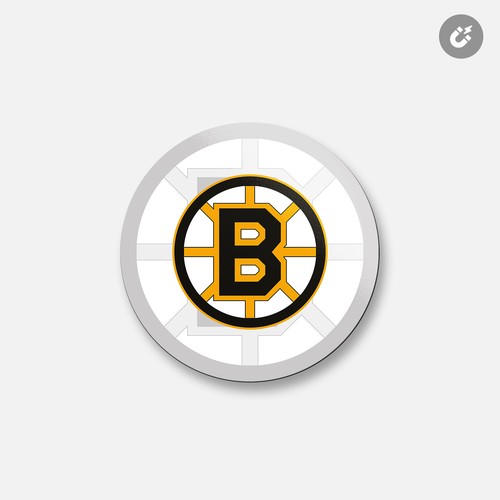 Boston Bruins NHL | 4'' X 4'' Round Decorative Magnet | eBay