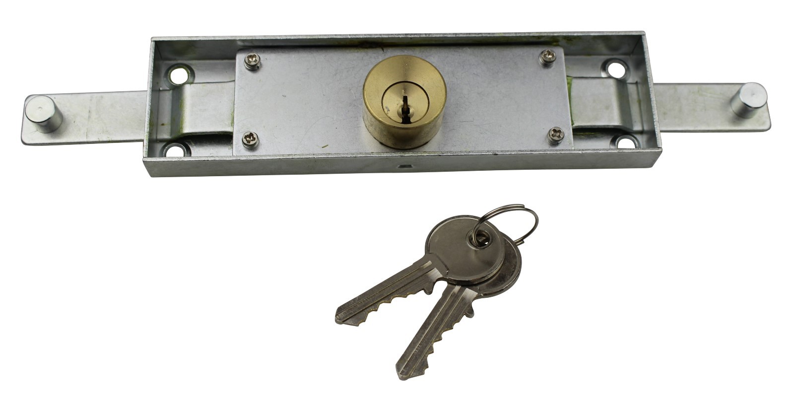 Roller Shutter Lock Narrow Style 155mm x 42mm Centre Shutter Lock ...