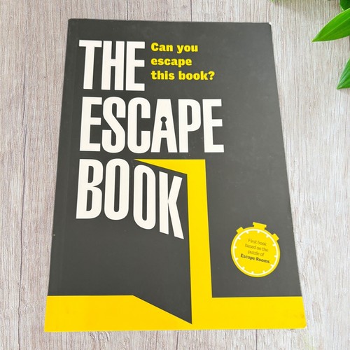 The Escape Book: Can You Escape This Book? by Ivan Tapia Paperback Very ...