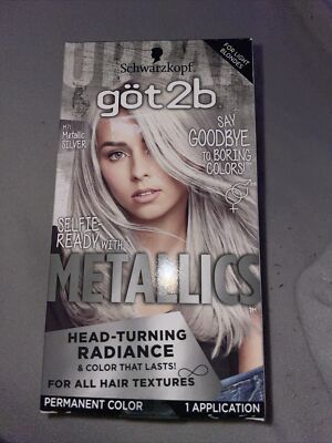 schwarzkopf got2b metallics permanent hair color | eBay