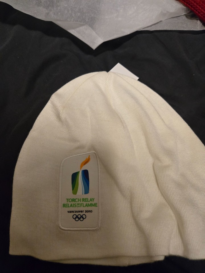 New 2010 Olympics Torch Relay Jacket , Pants Unisex XL + Mittens ...