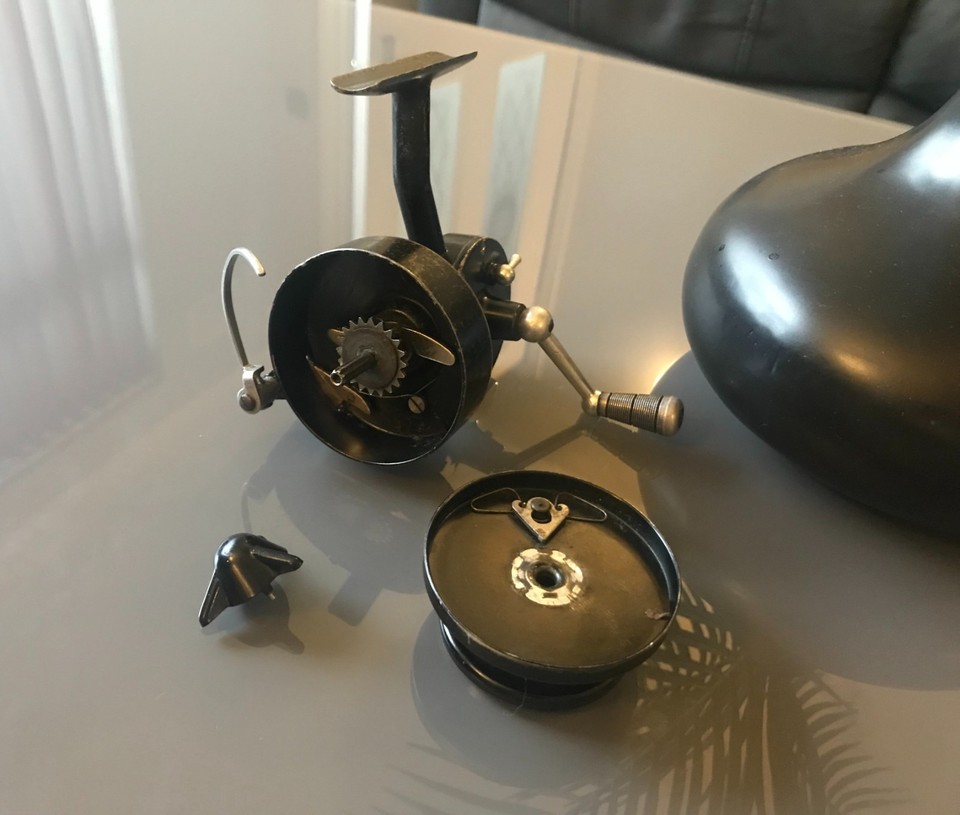 Vintage MITCHELL CAP Half Bail Rare 1st Version Match Fishing Reel ...