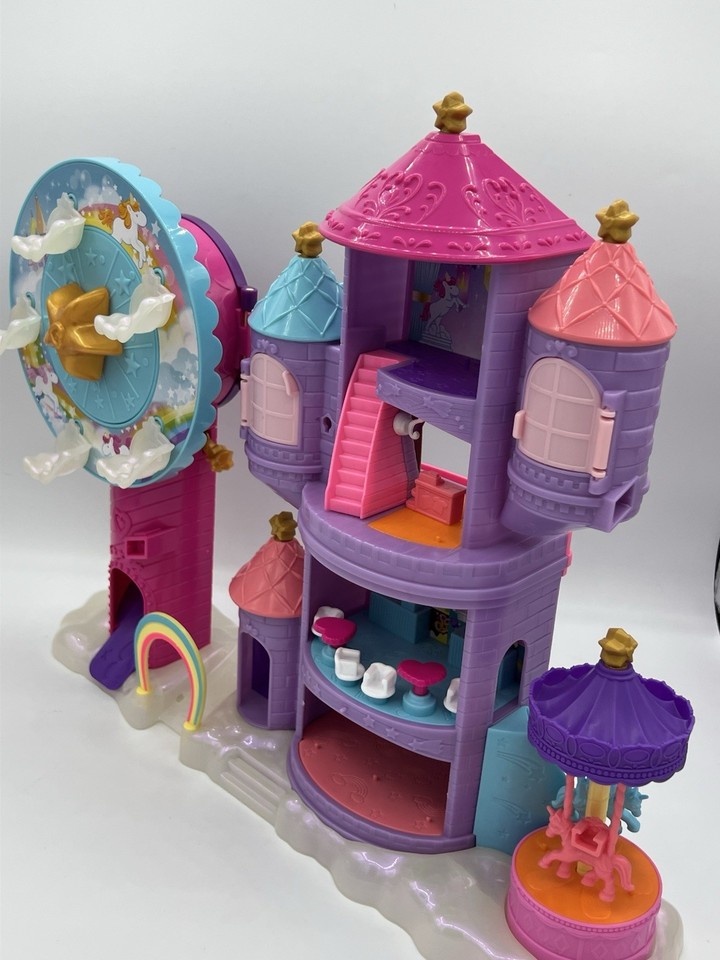 Polly Pocket Rainbow Funland Theme Park Playset Kid's Toy | eBay