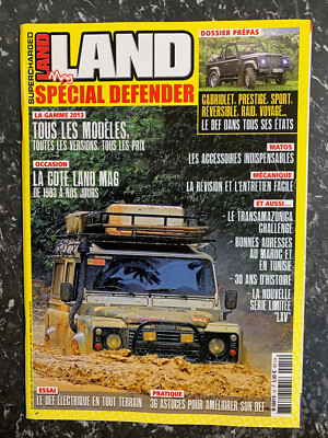 Magazine Land Mag N°12 spécial Defender | eBay