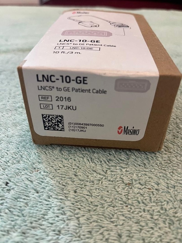 Masimo Patient Cable LNC-10-GE # 2016 (NEW) | eBay