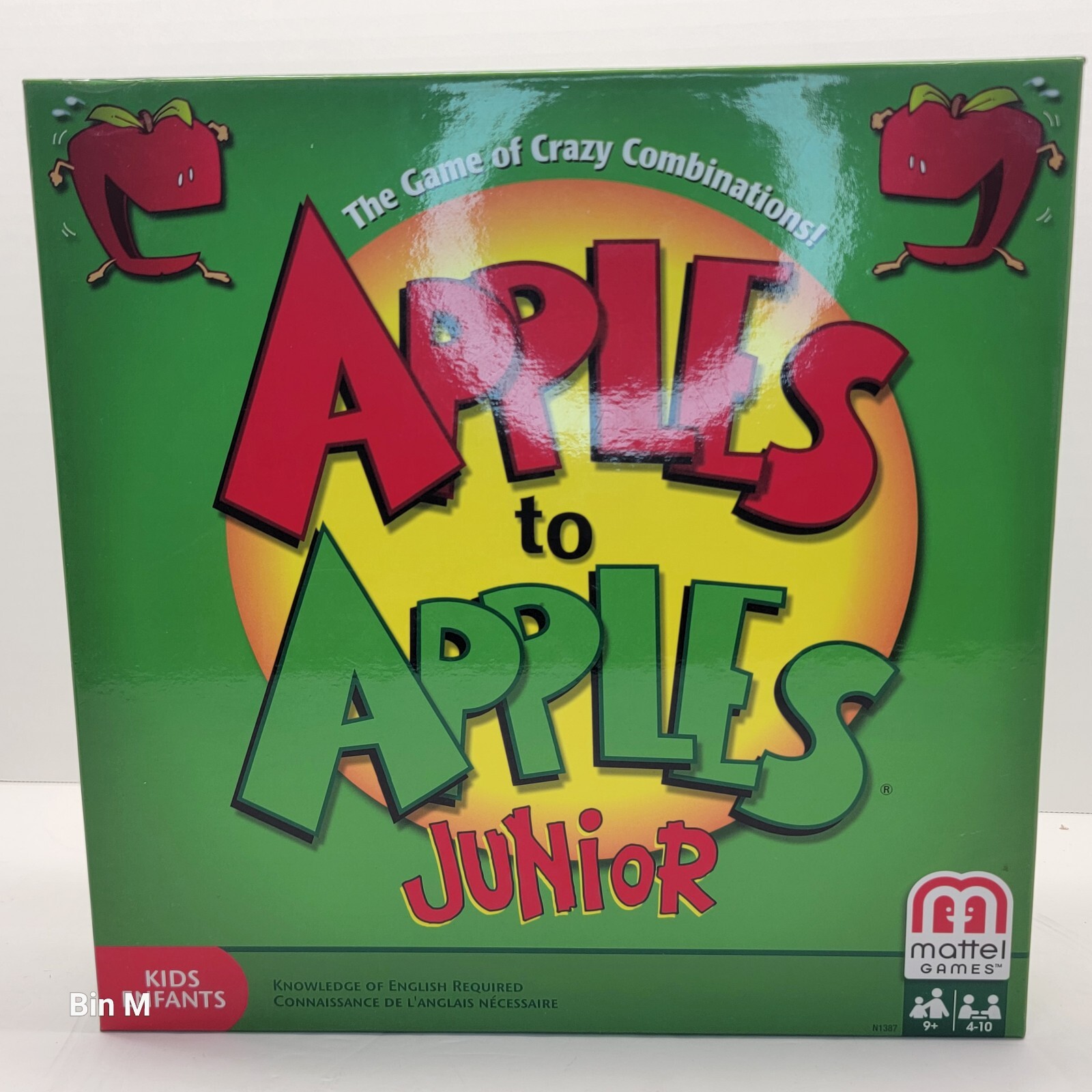 Mattel Games Apples to Apples Junior: The Game of Crazy Comparisons ...