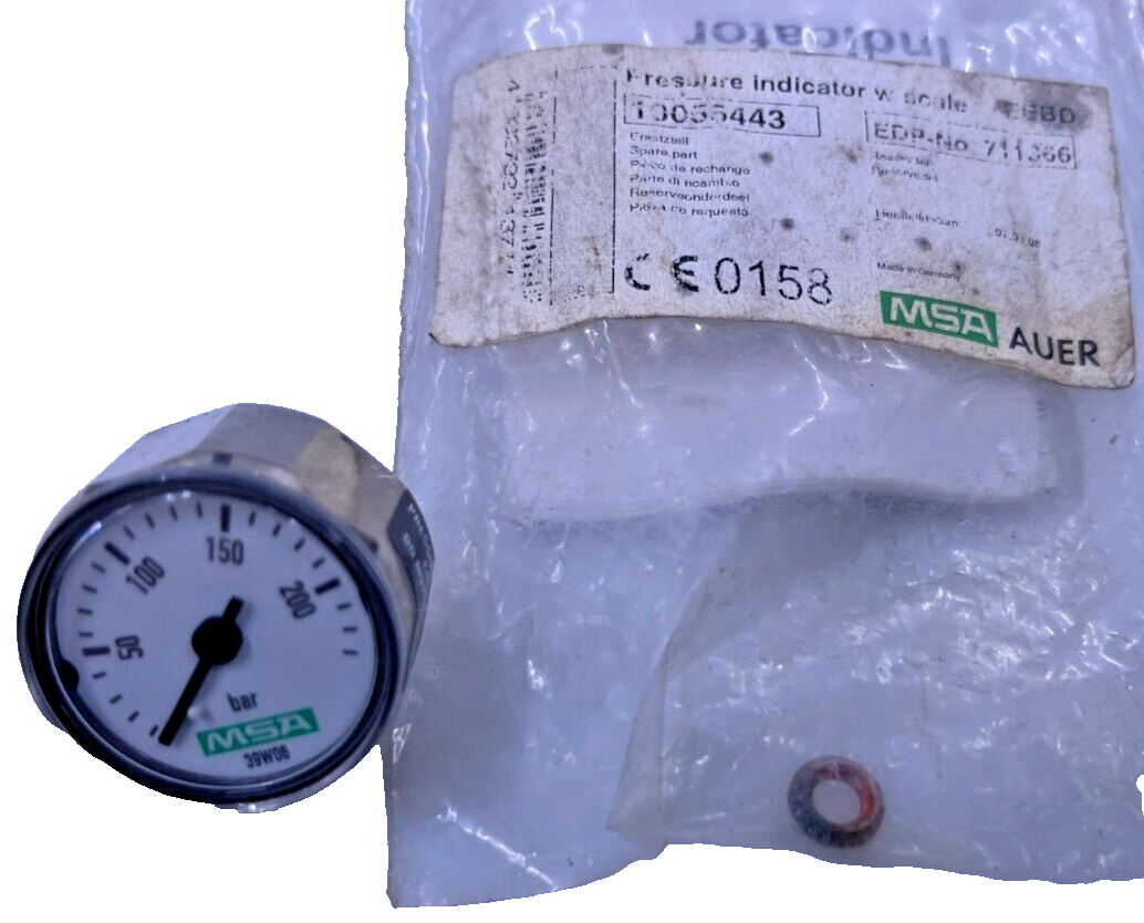 MSA Pressure Indicator with Scale 10055443 EDP 711366 230 bar for sale ...