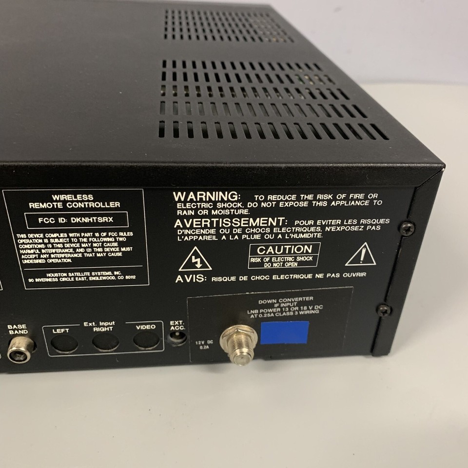 HTS Tracker Premier System 70 Satellite Receiver Videocipher RS ...