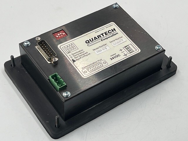Quartech Corporation 2900-0-B 24VDC Display Panel Meter Used | eBay