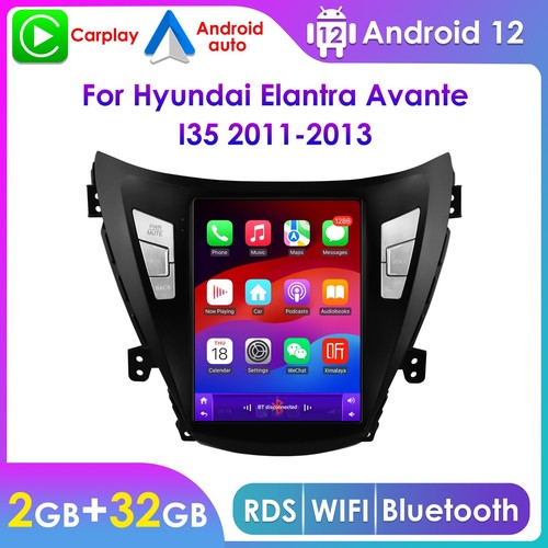 Android 12 Car Stereo Radio Head Unit For Hyundai Elantra Avante I35 ...