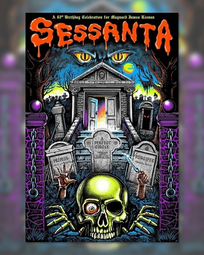 Sessanta 2025 – Maynard James Keenan’s 61st Birthday Poster | eBay