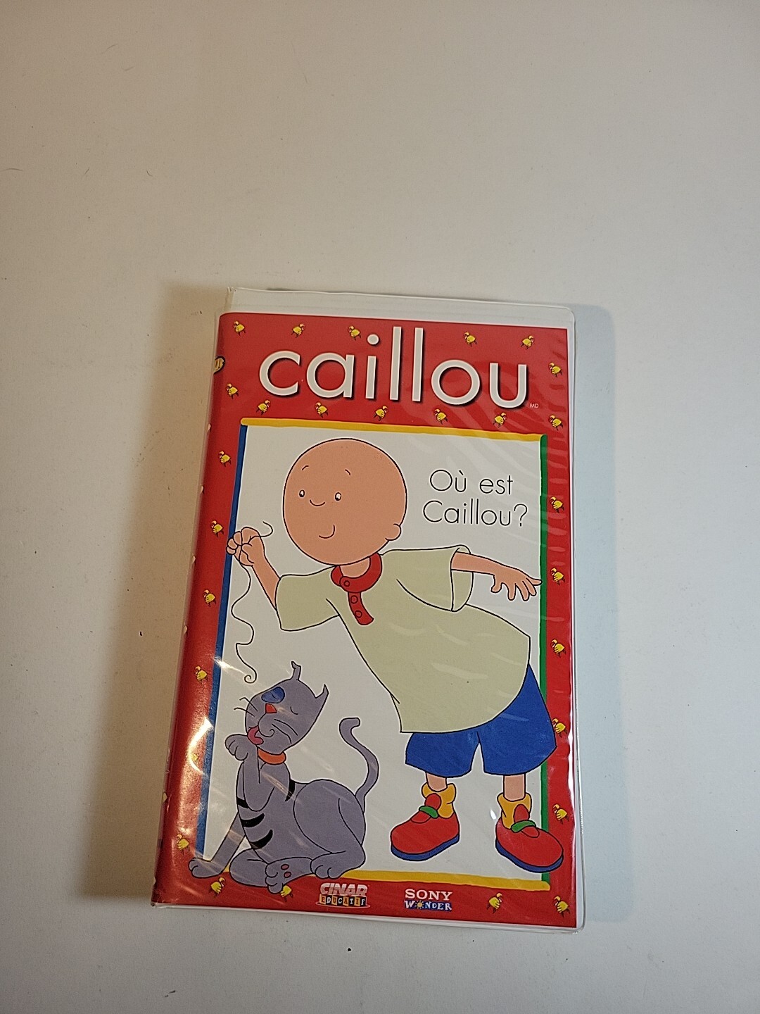 Caillou: Ou est Caillou? (VHS, 1997, Sony Wonder) Version Francais | eBay