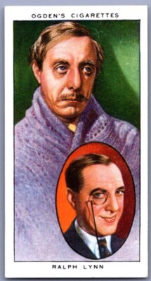 1938 Ogden's Actors Natural & Character Studies - Ralph Lynn #35 ...