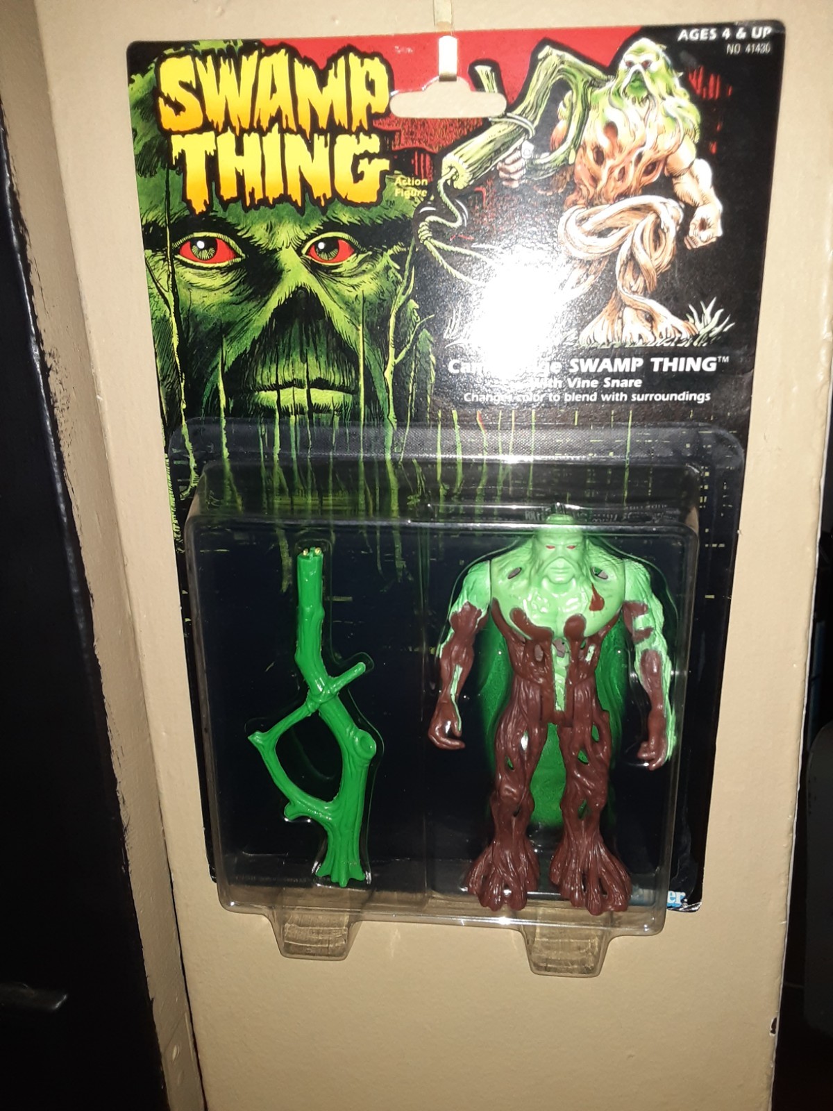 Rare Variant - Swamp Thing Camouflage- Kenner - Moc - Version 1 | eBay