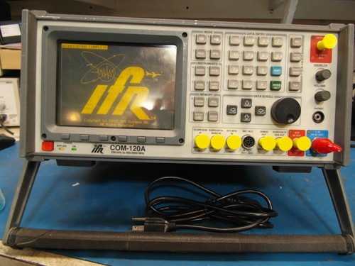 Aeroflex IFR COM-120A Communication Service Monitor CALIBRATED LOADED ...