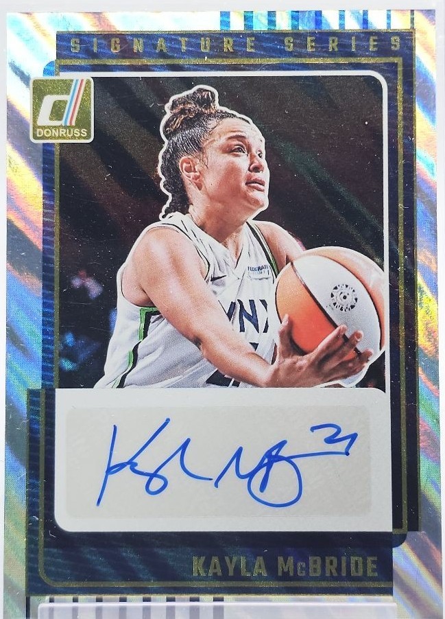 2025 Panini Donruss WNBA - Signature Series Kayla McBride #SS-KM Lava ...