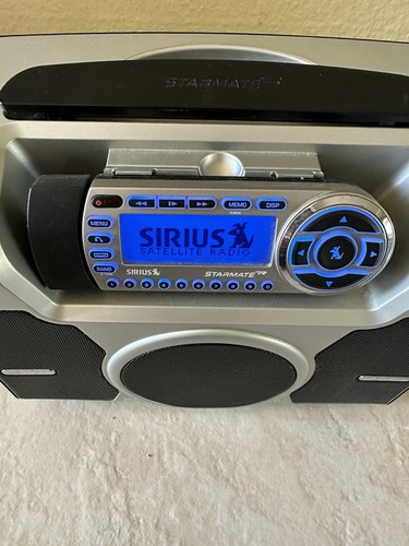 Sirius XM Starmate Receiver Radio w/ ST-B2 Boombox With Lifetime ...
