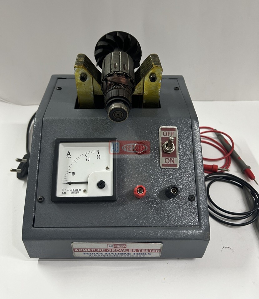 Armature Growler Tester for Testing Motor Coils | 220 V & 110 V ...