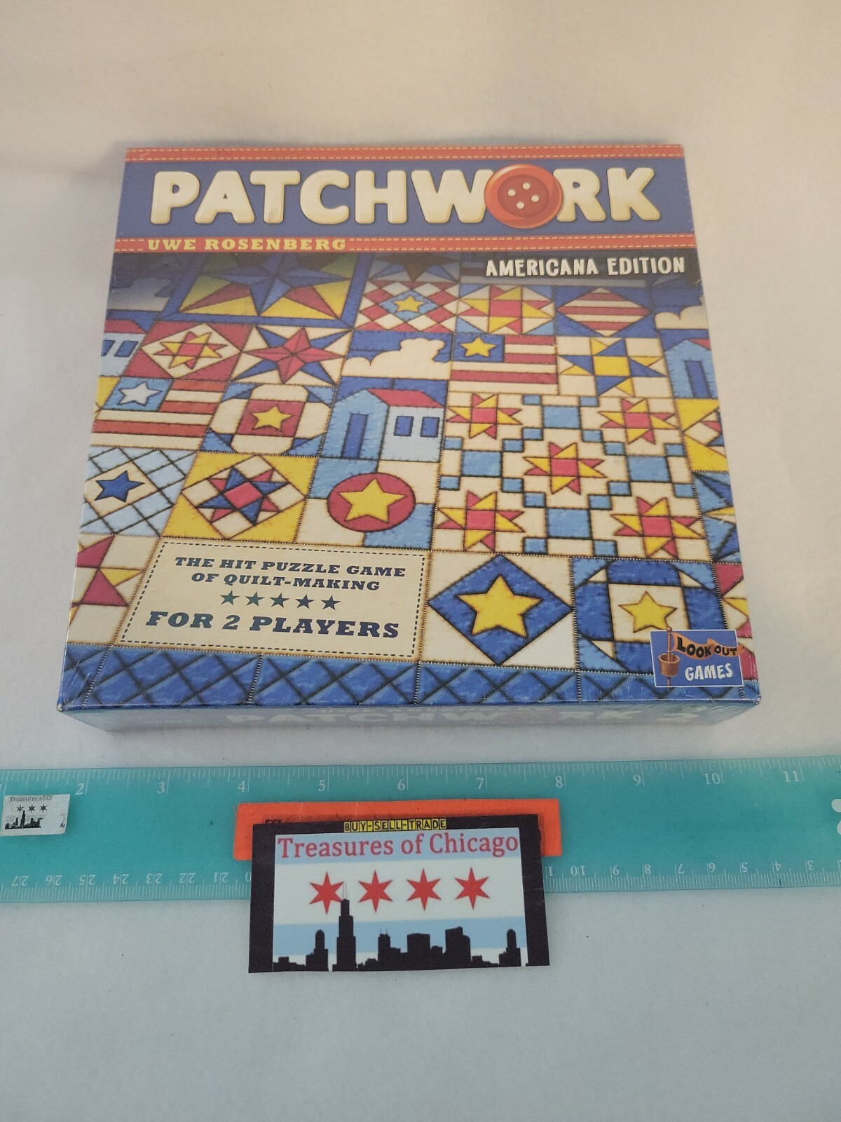 Patchwork Americana Edition PUZZLE GAME OF QUILT MAKING UWE ROSENBERG NEW SEALED | eBay