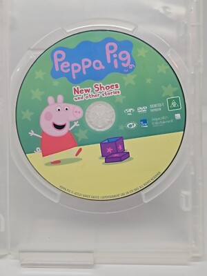 Peppa Pig DVD New Shoes And Other Stories alphabet kids - DISC ONLY | eBay