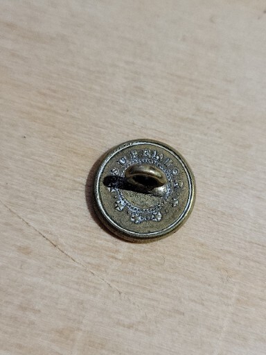 Rare Antique Button, 1860's, Union League Club, "Union is Strength ...