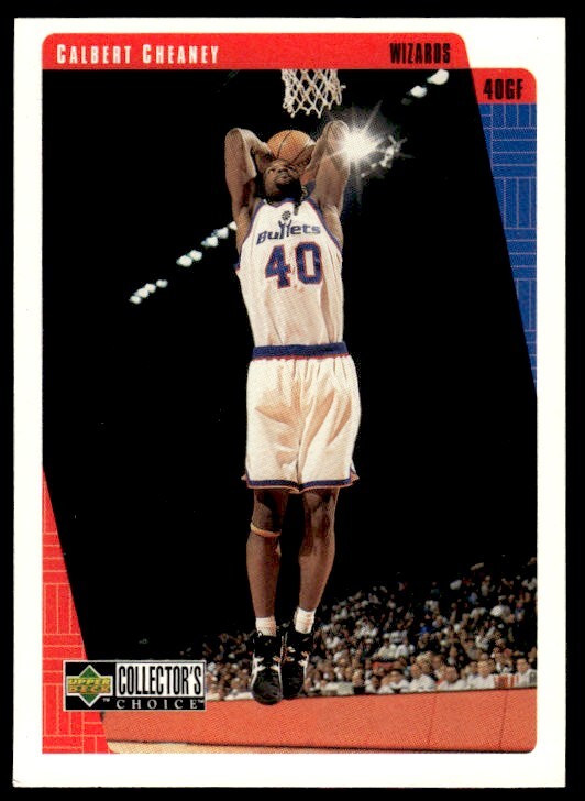 1997-98 Collector's Choice Calbert Cheaney Washington Wizards #151 | eBay