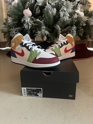 jordan 1 mid se patchwork Size 7 (GS) | eBay