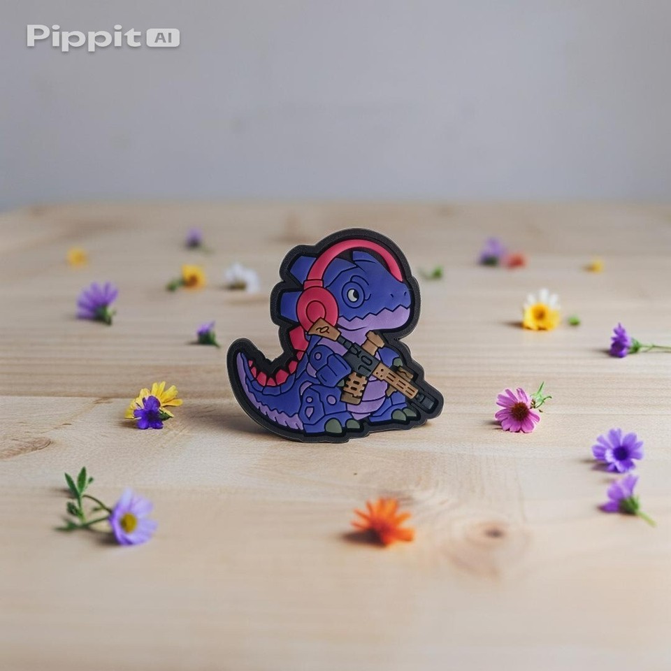 T-rex Animated Military Patches Dinosaur Patch Patch Morale Patch Hat | eBay