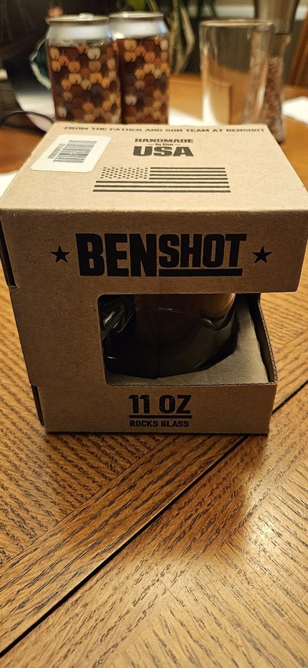 Set of 2...Ben Shot Archery Whiskey Glasses with Embedded Broadhead | eBay