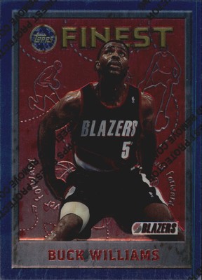 1995-96 Finest Portland Trail Blazers Basketball Card #152 Buck ...