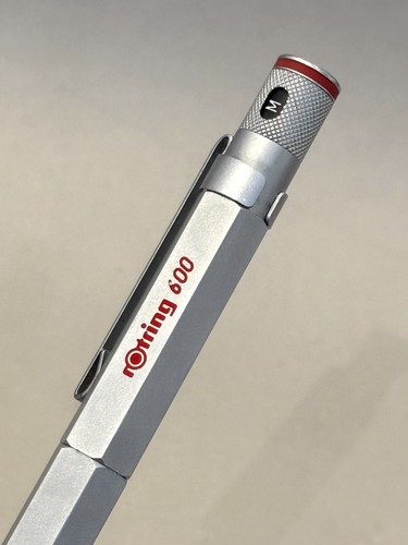 Rotring 600 SIlver Matte fountain pen M Nib Made in Germany (BFP483) | eBay