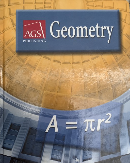 Geometry Student Text by A. G. S. Secondary and Ags (2006, Hardcover ...