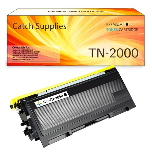Black Toner Cartridge TN2000 fits for Brother HL-2030 2040 2070N MFC ...