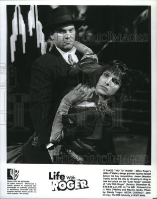 1997 Press Photo Mike O'Malley Actor Maurice Godin Life With Roger TV ...