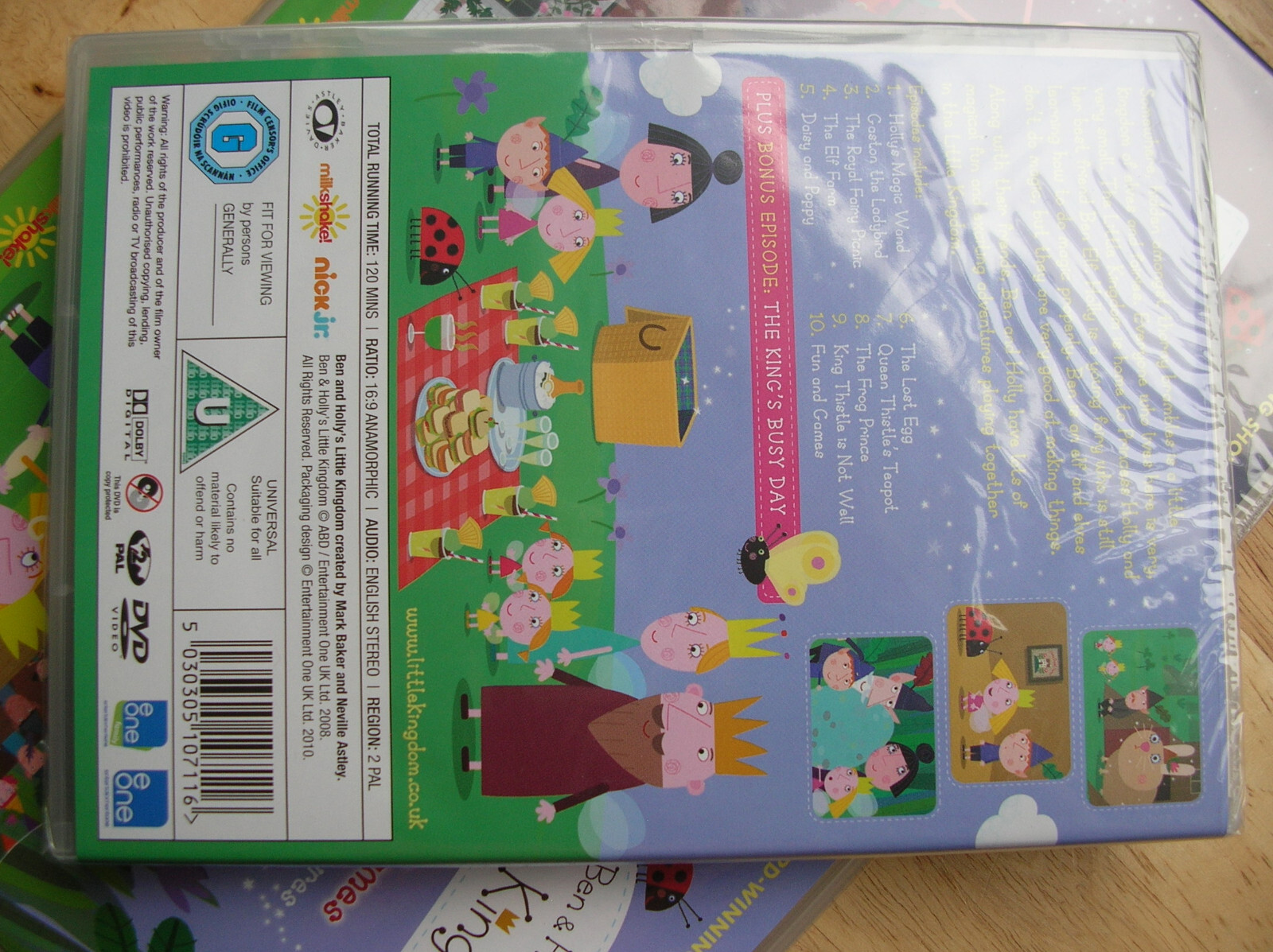 4 NEW Ben and Holly's little Kingdom ELF GAMES TOOTH FAIRY MAGIC WAND ...