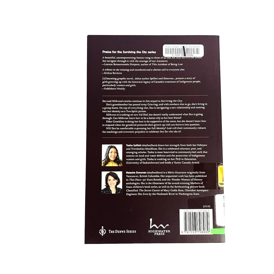 Surviving The City Graphic Novel Lot of 2 Book by Tasha Spillett ...