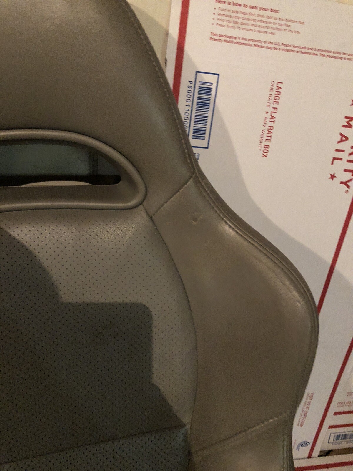 02-06 ACURA RSX FRONT RIGHT PASSENGER SIDE SEAT UPPER BACK REST CUSHION ...