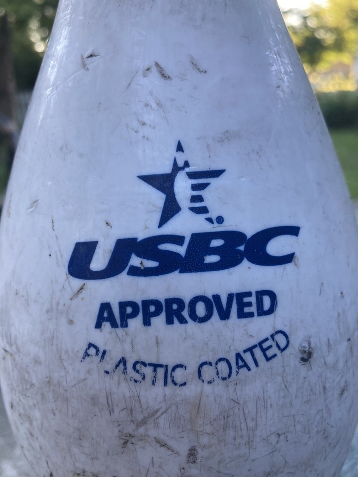 Linds USBC Approved Plastic Coated Bowling Pin Art Deco Landscape Yard ...
