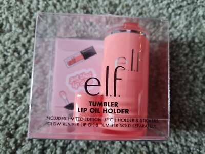 Stanley X e.l.f. - ELF tumbler Lip Oil Holder Accessory - Coral ...